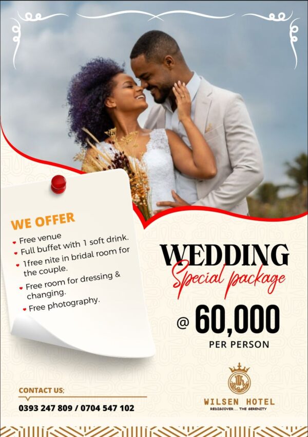 Weddings & Honeymoon - Wilsen Hotel Nansana, Kampala